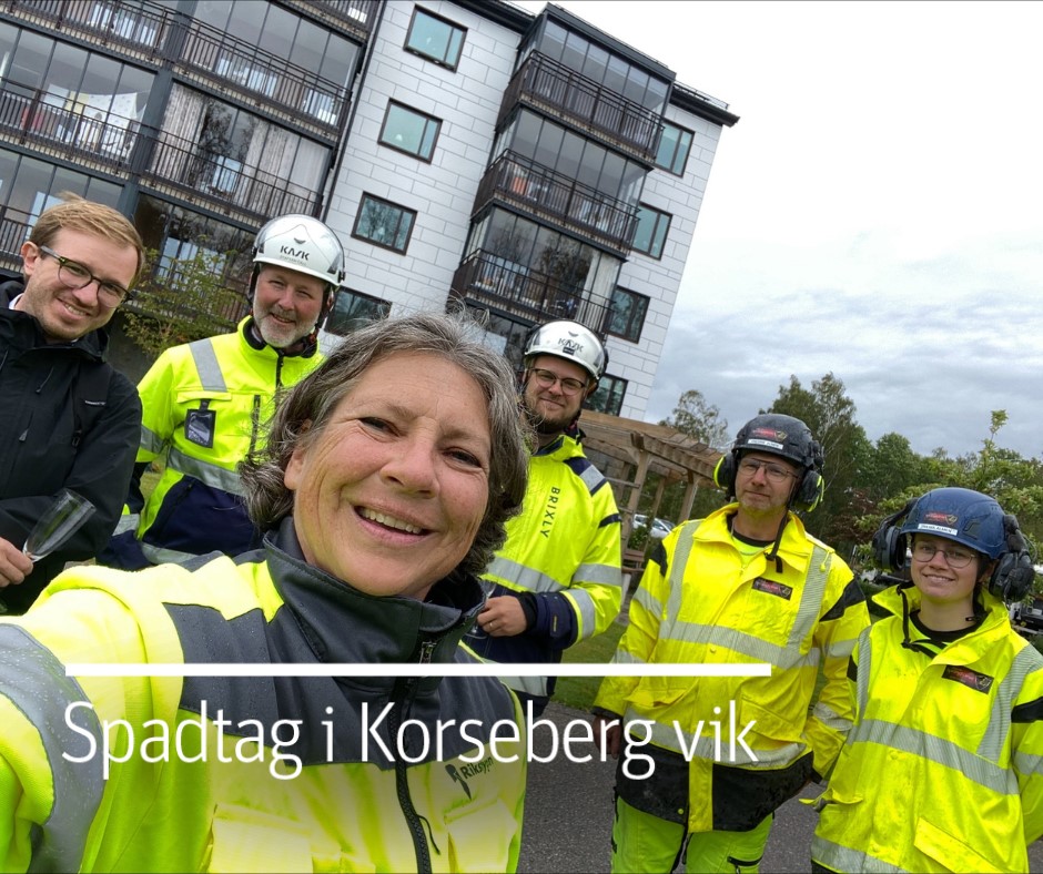 Riksbyggen startar sista etappen på Korseberg med symbolisk sprängning ... Riksbyggen startar sista etappen på Korseberg med symbolisk sprängning ...