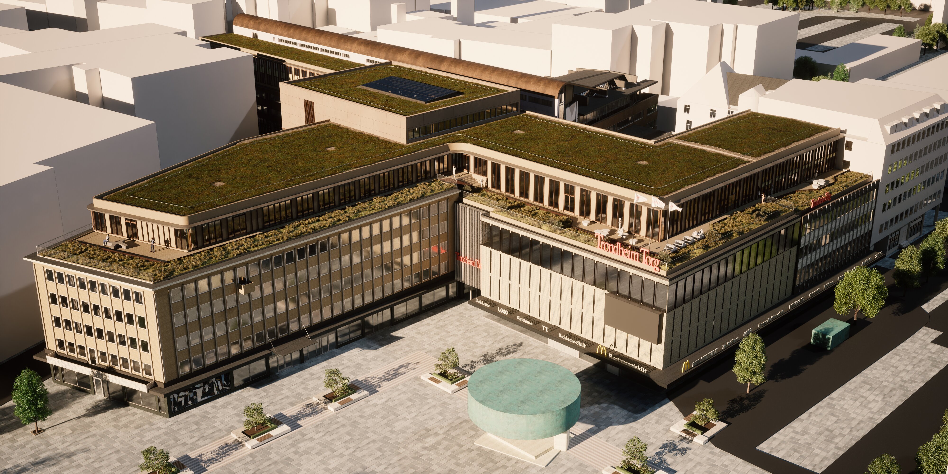 Trondheims centrala torg får nytt liv med Skanskas 660 Mkr-projekt ...