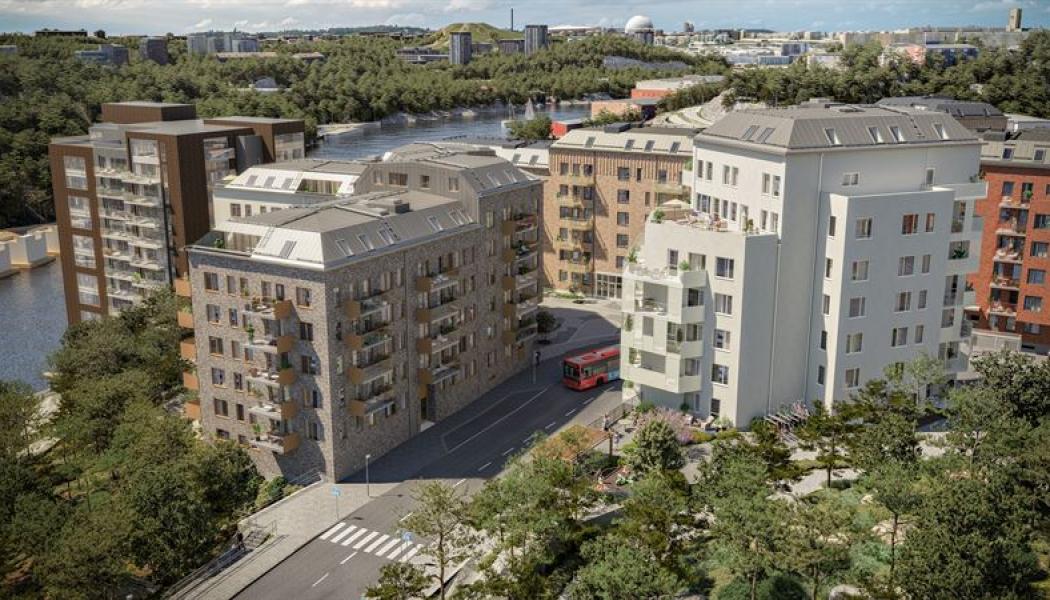 Byggelement levererar ECO-Prefab till Peabs projekt på Kvarnholmen i Nacka | BYGGnyheter.se