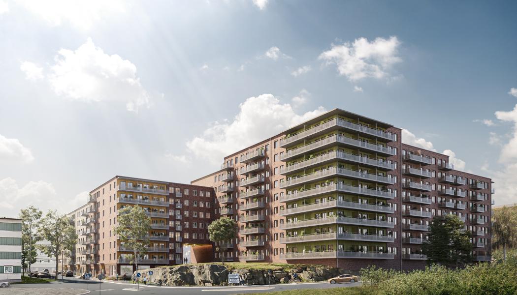 Stena Fastigheter bygger bostäder i Högsbo, Göteborg | BYGGnyheter.se