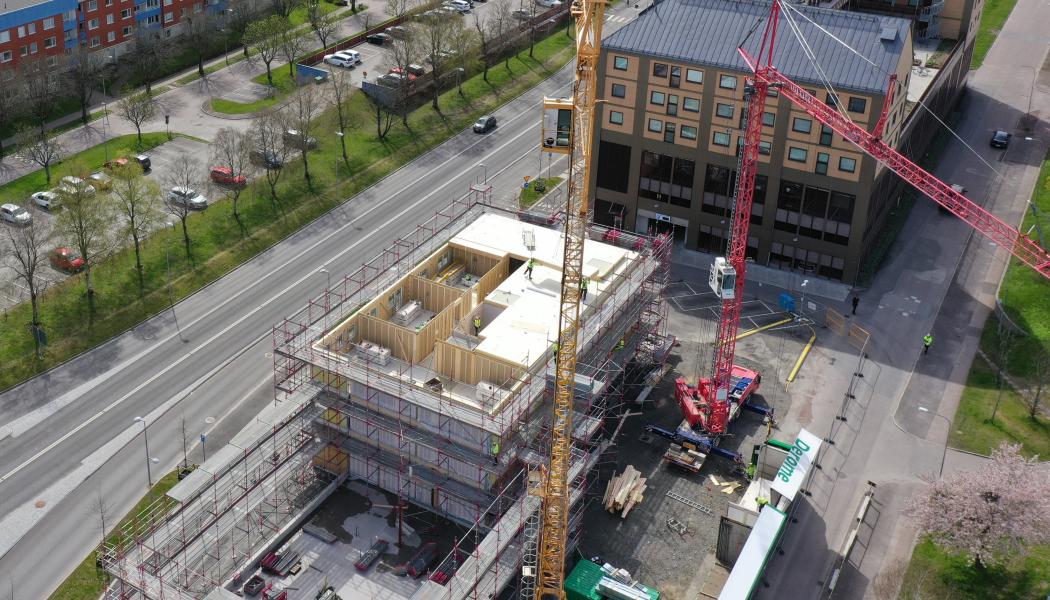 Innovativ byggprocess i Selma stad | BYGGnyheter.se