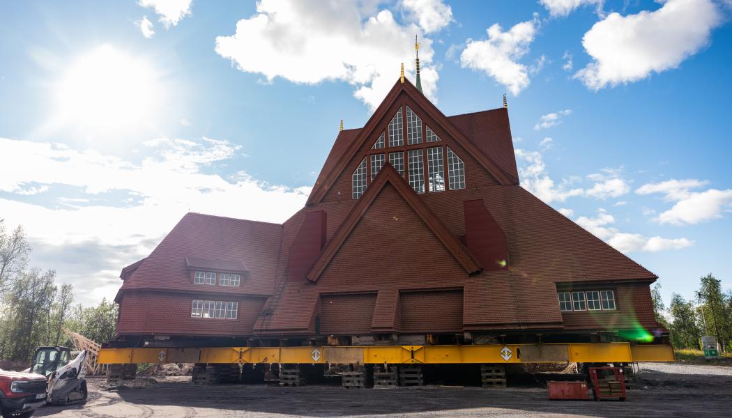 Unik kyrkflytt i Kiruna väcker internationell uppmärksamhet ...