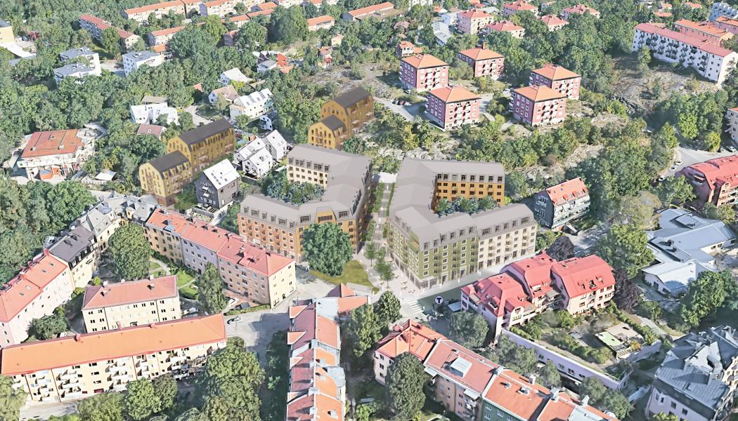 OBOS bygger 190 nya lägenheter i Aspudden | BYGGnyheter.se