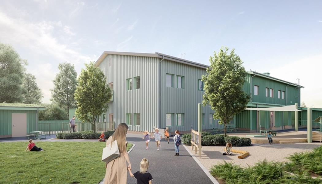 Skyttelns förskola byggs av JSB i Uppsala | BYGGnyheter.se