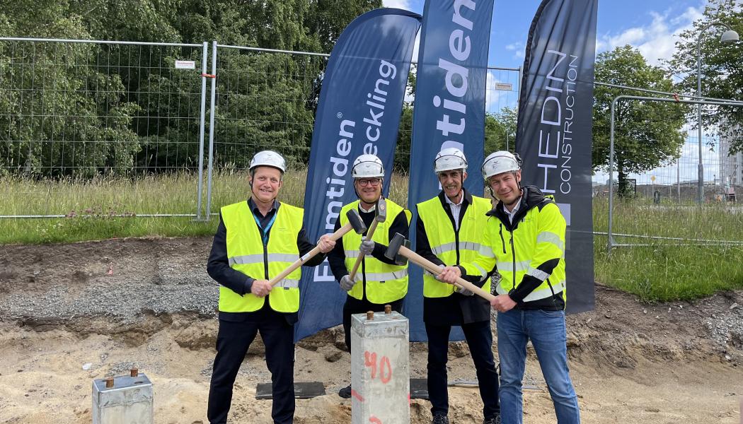 Framtiden Byggutveckling och Hedin Construction startar byggprojekt i Eriksberg | BYGGnyheter.se