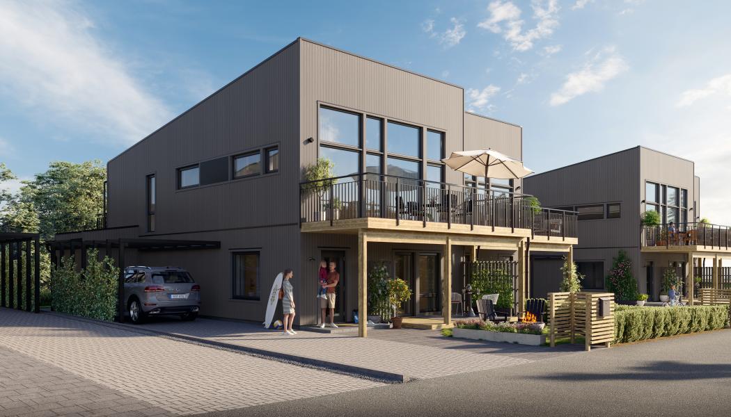 Nya radhus och parhus i attraktiva Kalmarstadelen Stensö byggs av OBOS ...