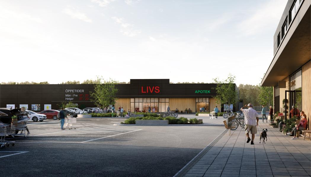 TB-Gruppen bygger ny ICA Butik och Apotek | BYGGnyheter.se